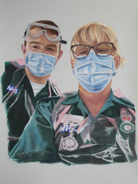 Portraits for NHS Heroes – Nigel's Portraits