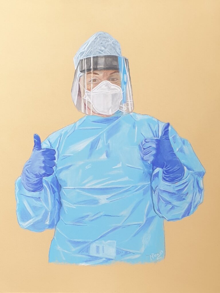 Portraits for NHS Heroes – Nigel's Portraits